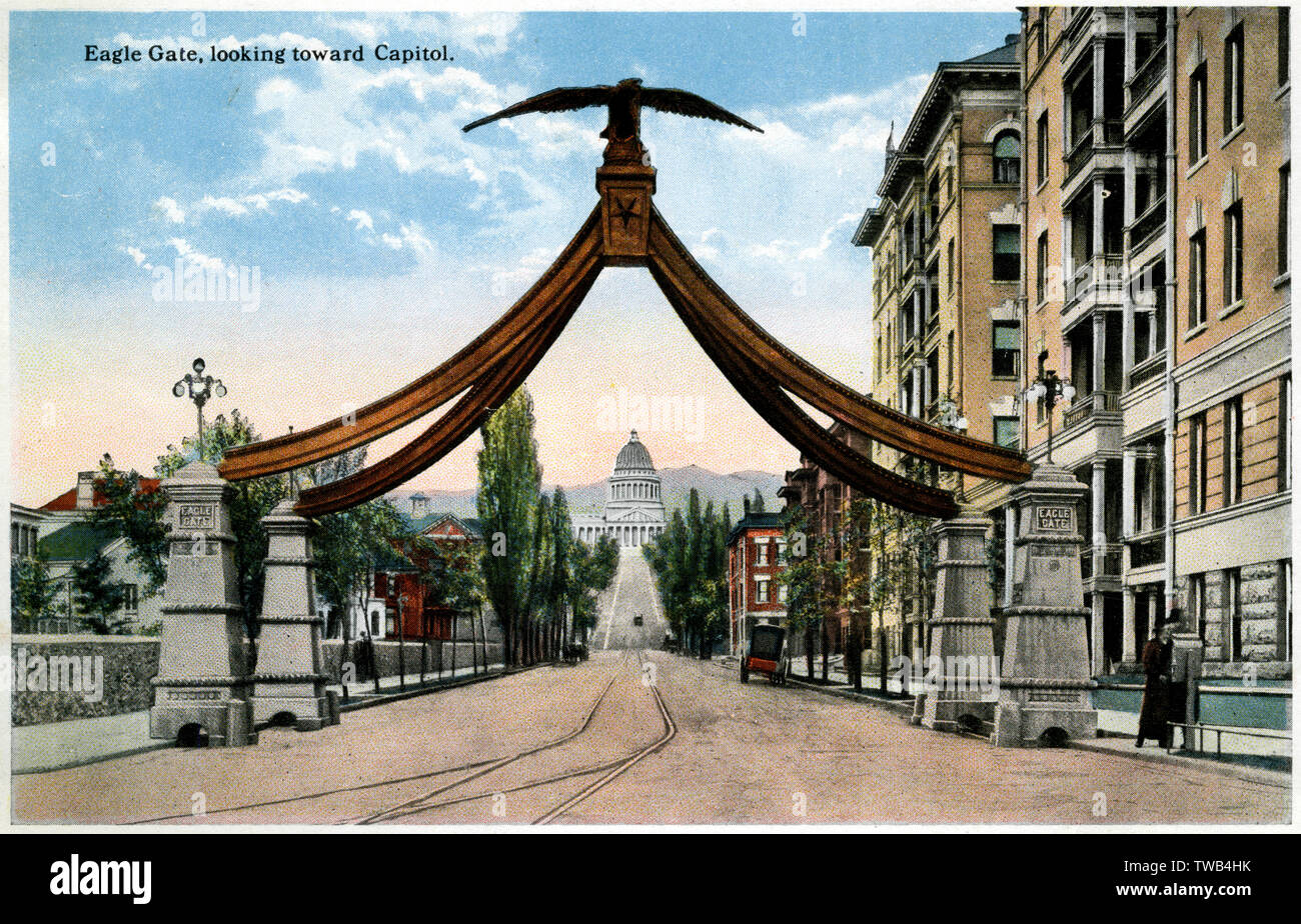 Eagle city hi-res stock photography and images - Alamy