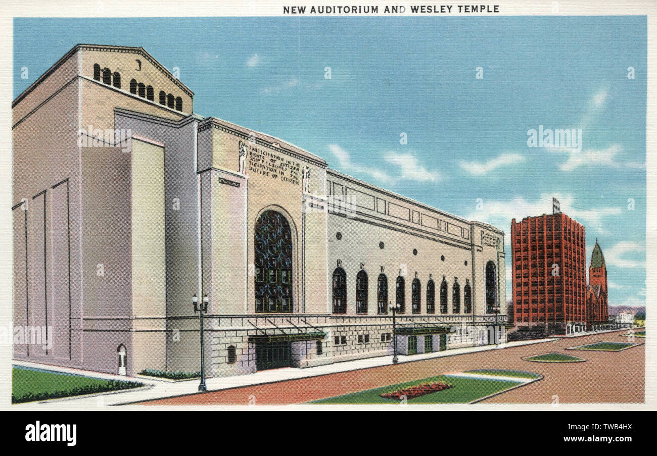 Wesley Temple, Minneapolis, Minnesota, USA Stock Photo - Alamy