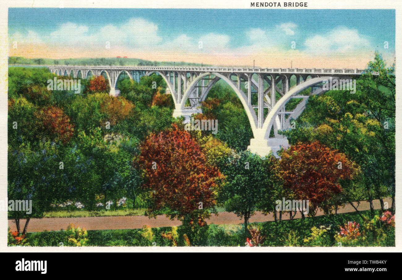 Mendota bridge hi-res stock photography and images - Alamy