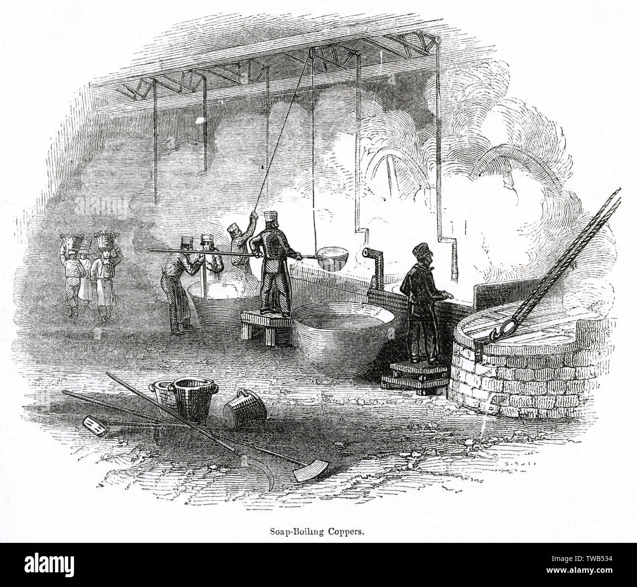 In a factory Cut Out Stock Images & Pictures - Alamy