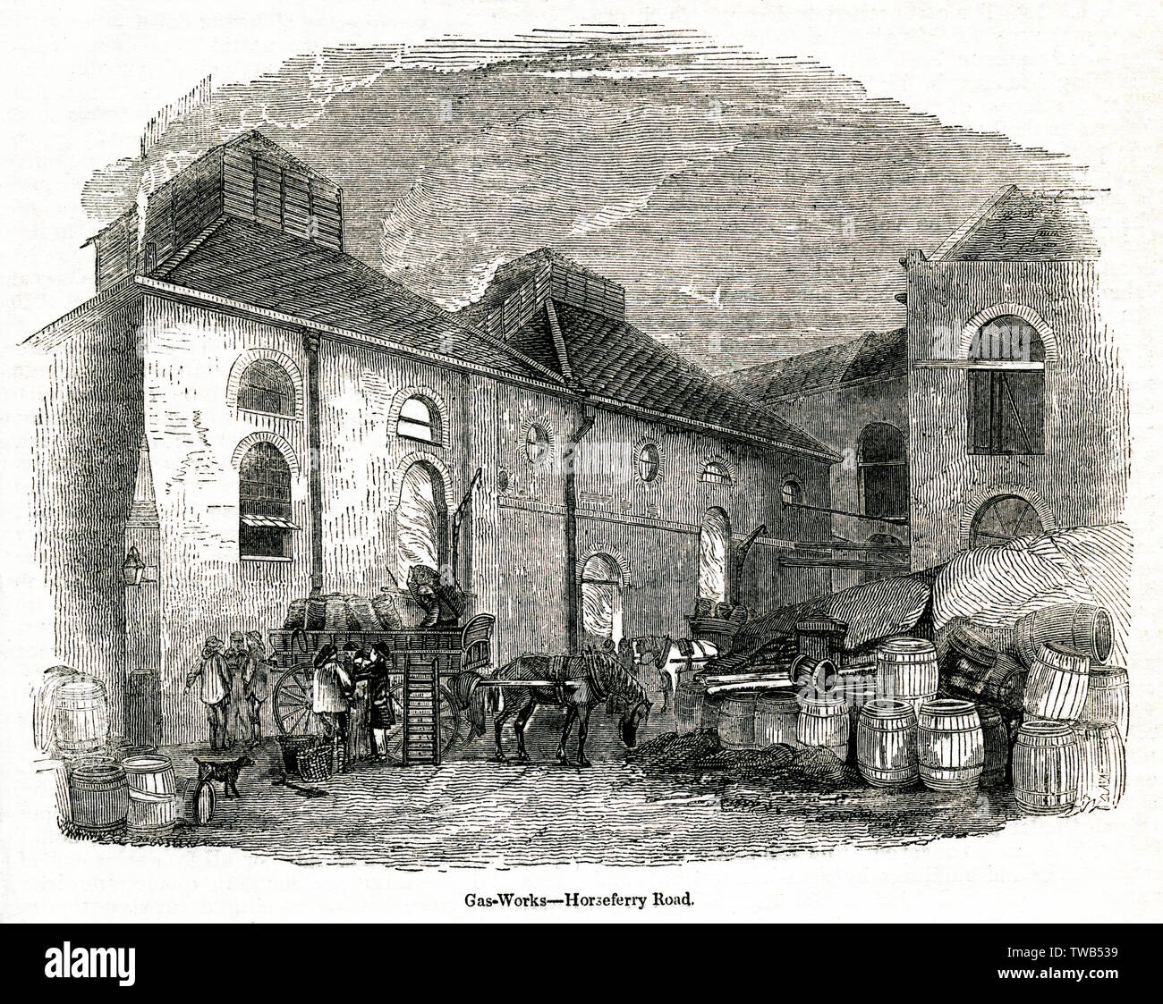 London gas works hi-res stock photography and images - Alamy