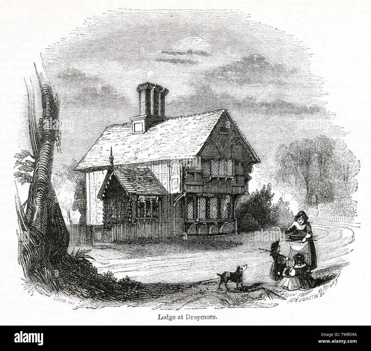 Victorian building illustration hi-res stock photography and images - Alamy