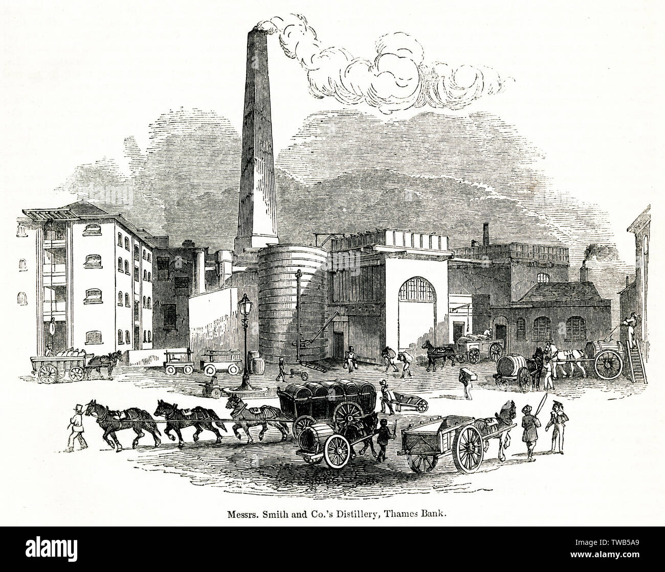 Victorian Industrial Chimney London High Resolution Stock Photography ...