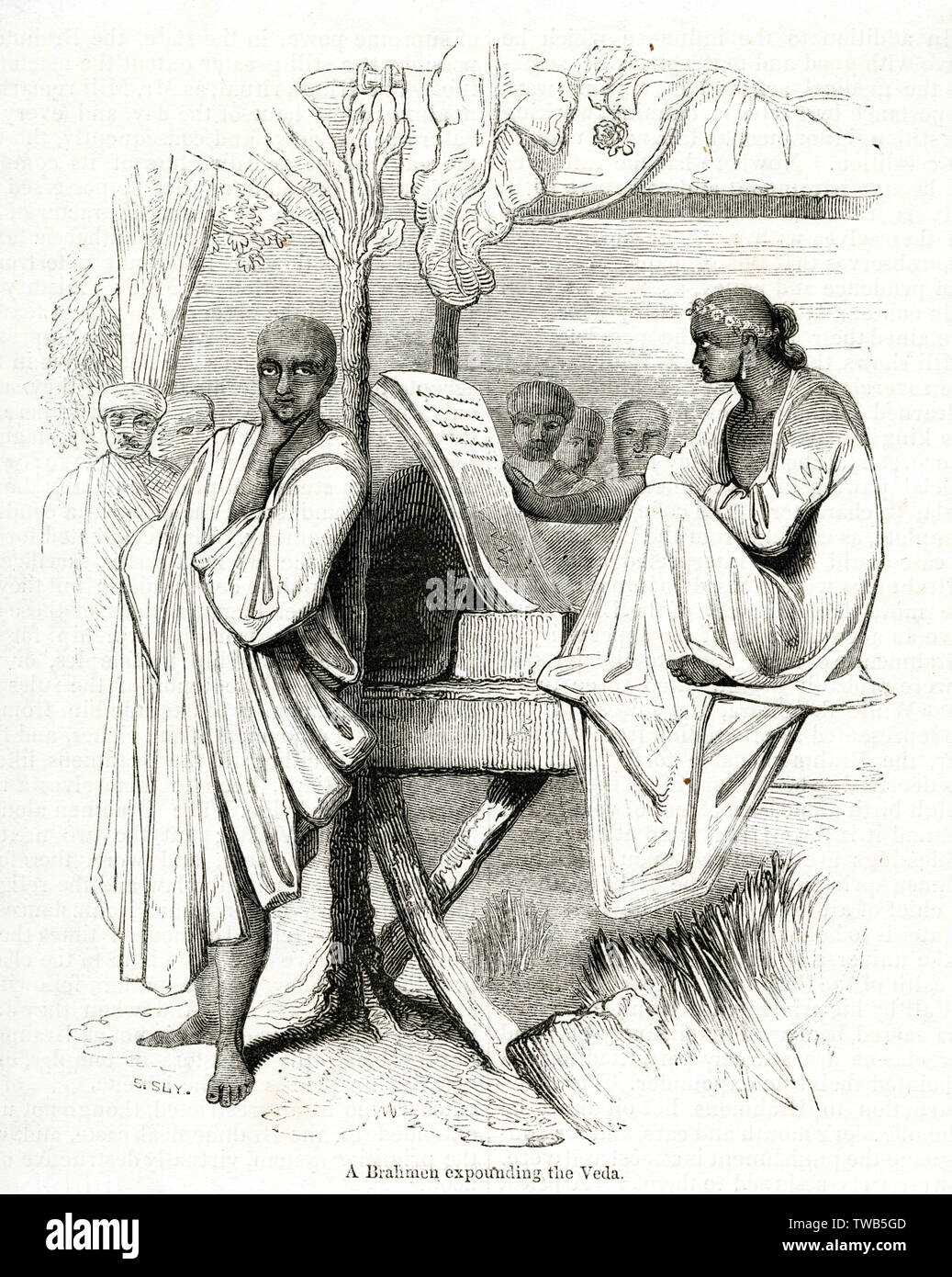 Untouchables Indian Caste Drawing