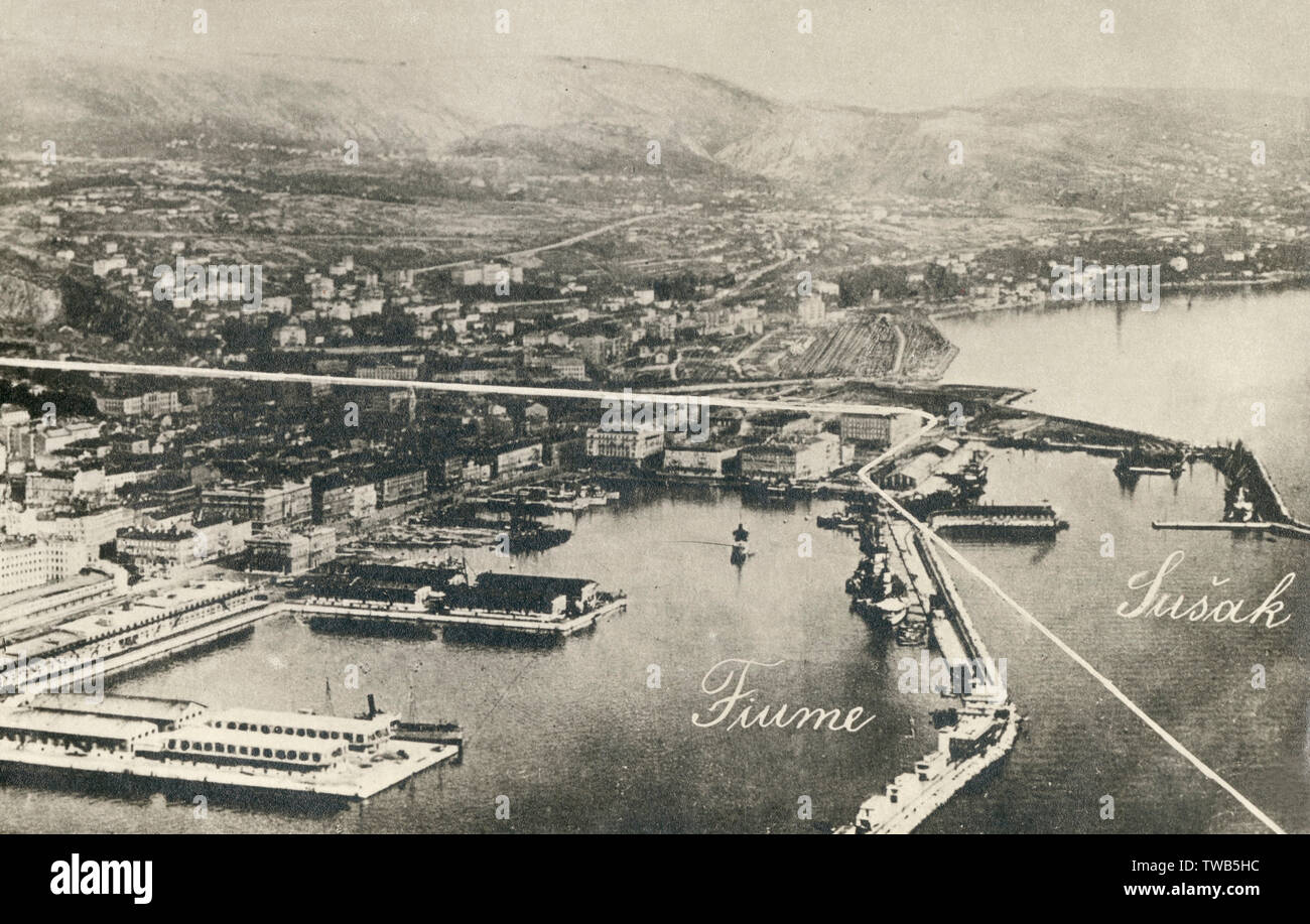 Fiume rijeka 1921 hi-res stock photography and images - Alamy