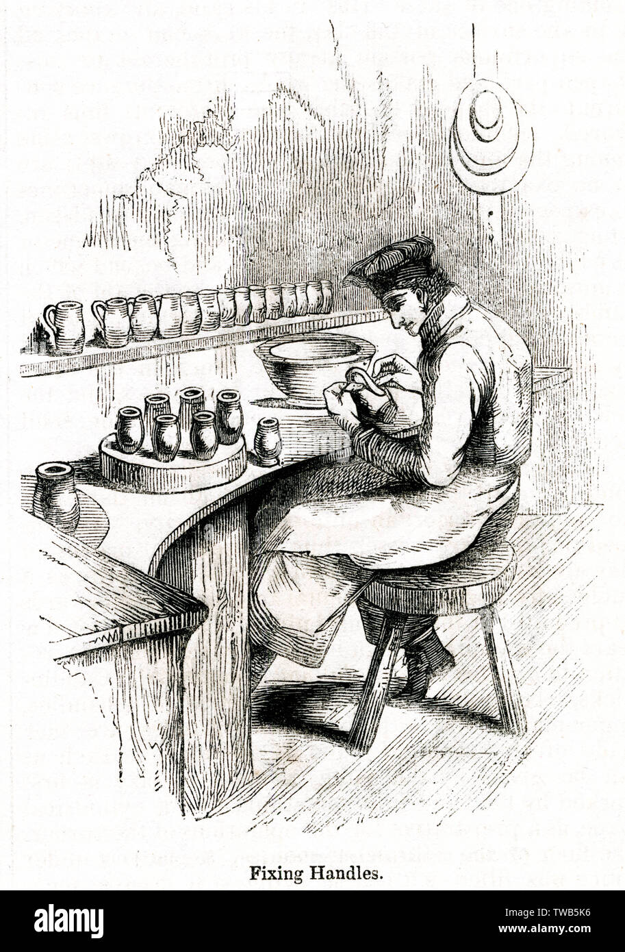 Porcelain factory Cut Out Stock Images & Pictures - Alamy