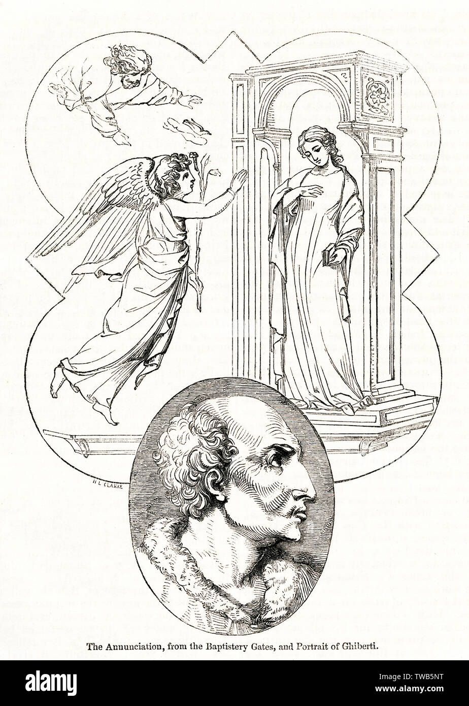 Lorenzo ghiberti portrait hi-res stock photography and images - Alamy