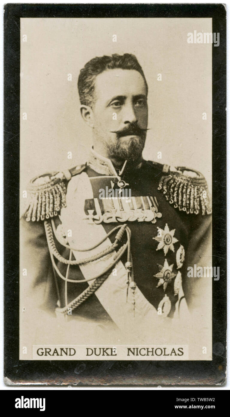 Grand duke nicholas hi-res stock photography and images - Alamy