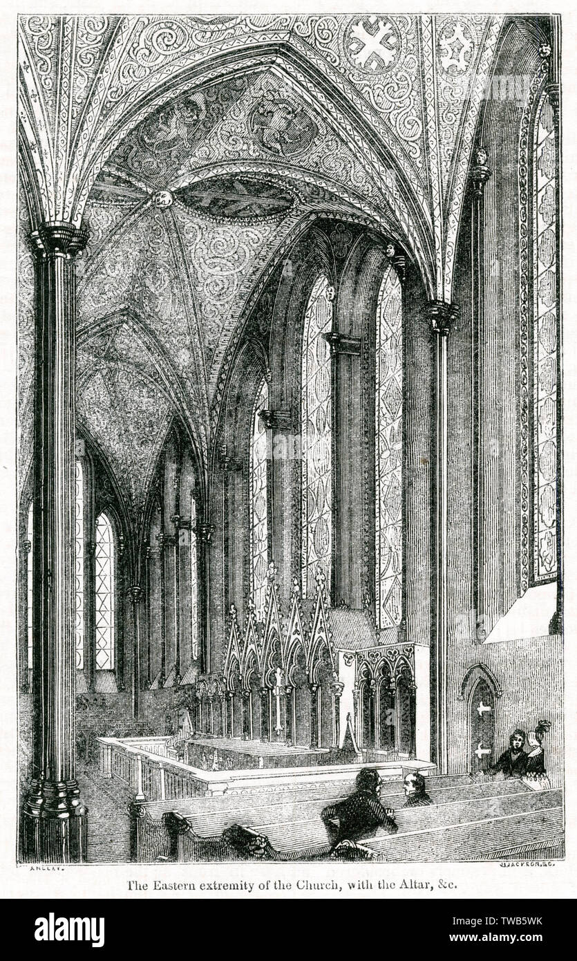 Church glass windows stained Cut Out Stock Images & Pictures - Alamy