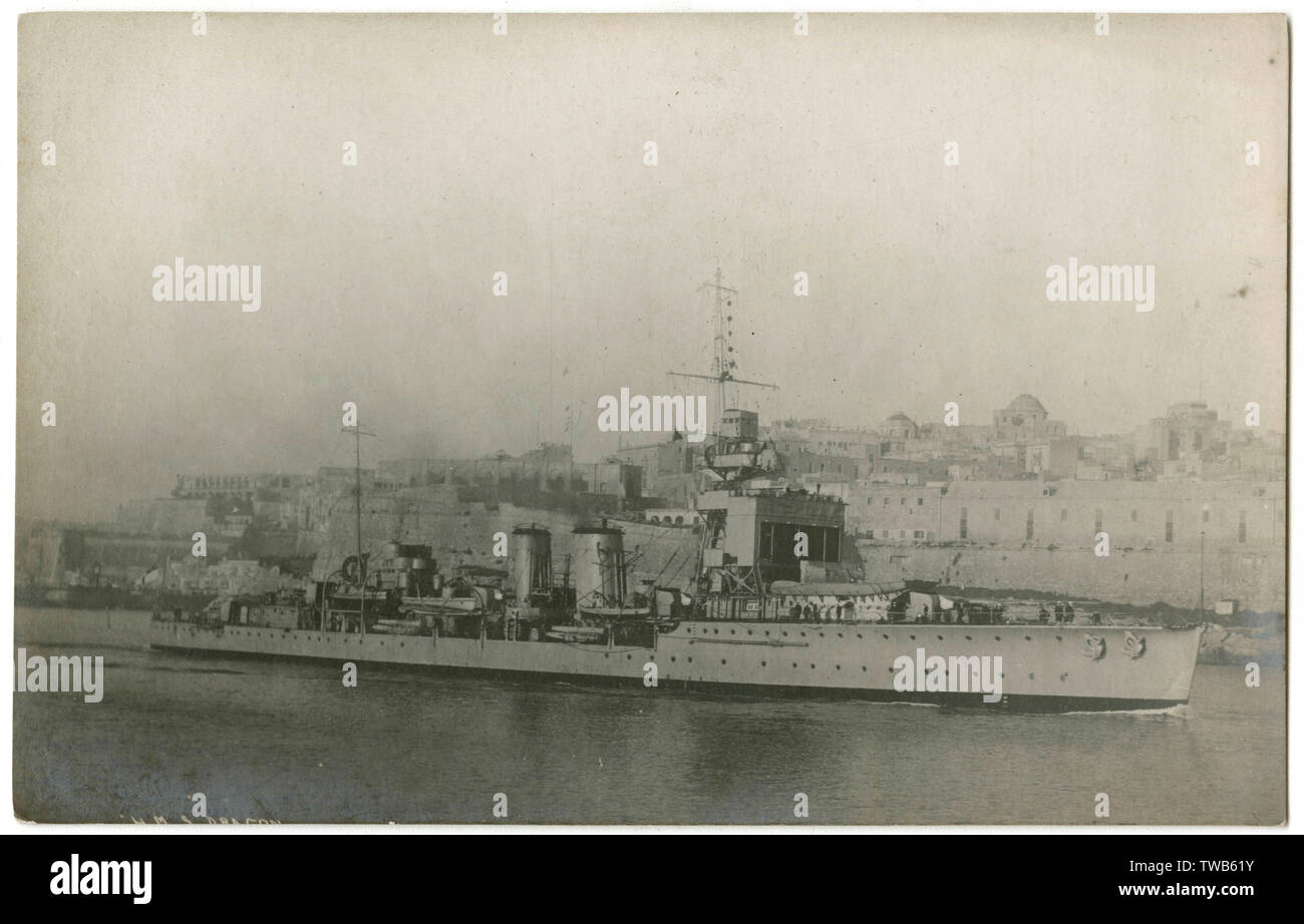 British light cruiser date hi-res stock photography and images - Alamy