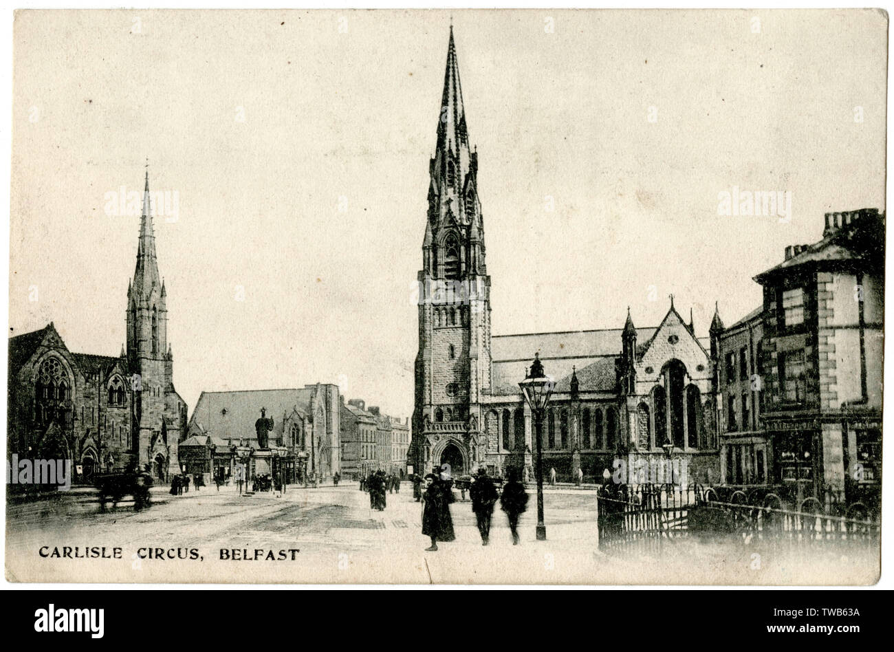 Carlisle Circus, Belfast, Northern Ireland Stock Photo - Alamy