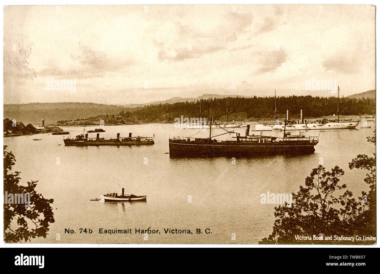 Esquimalt Harbour, Victoria, British Columbia, Canada Stock Photo - Alamy