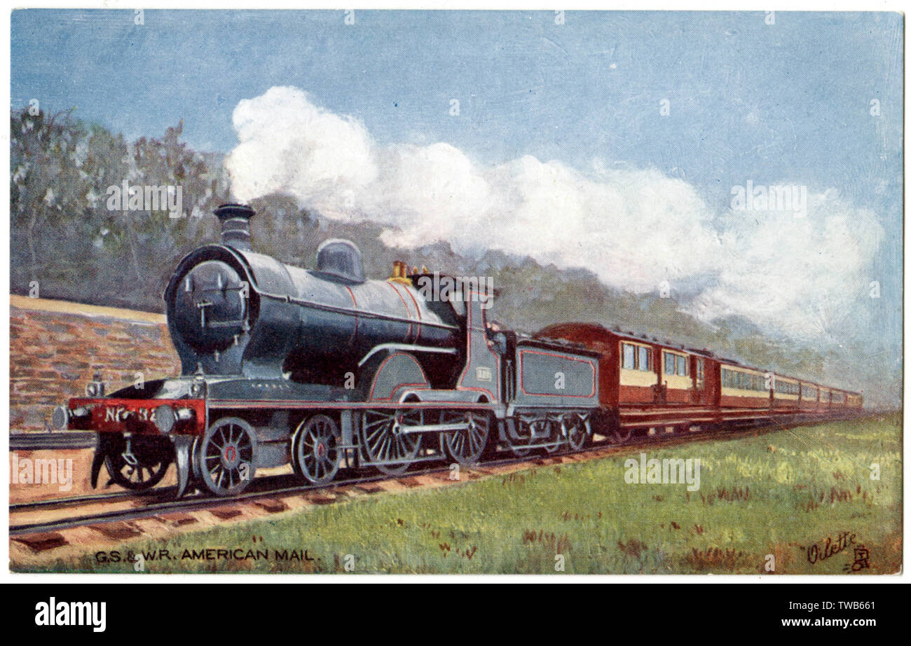 Mail train hi-res stock photography and images - Alamy