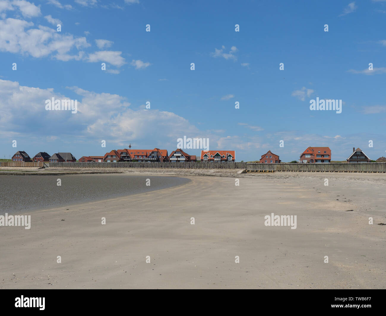 the german Island of baltrum Stock Photo - Alamy