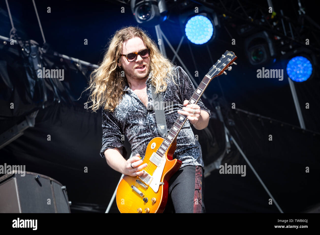 Florence , 15th of June. The Struts performs live @ FIrenze Rocks 2019 ...