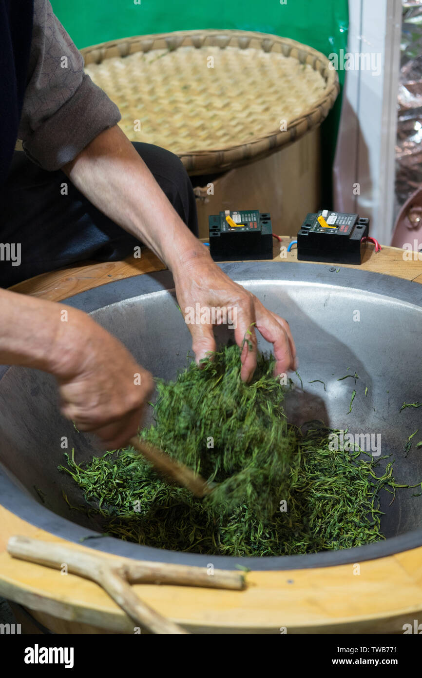 The tea maker Stock Photo - Alamy