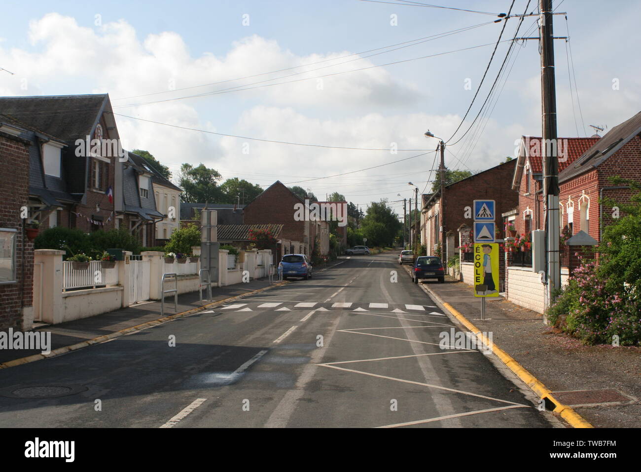 Ville sur Ancre Stock Photo - Alamy