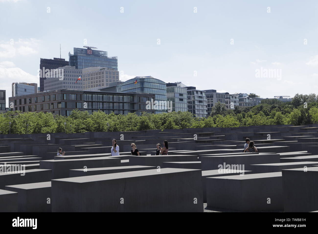 Holocaust memorial in Berlin, Germany Stock Photo - Alamy