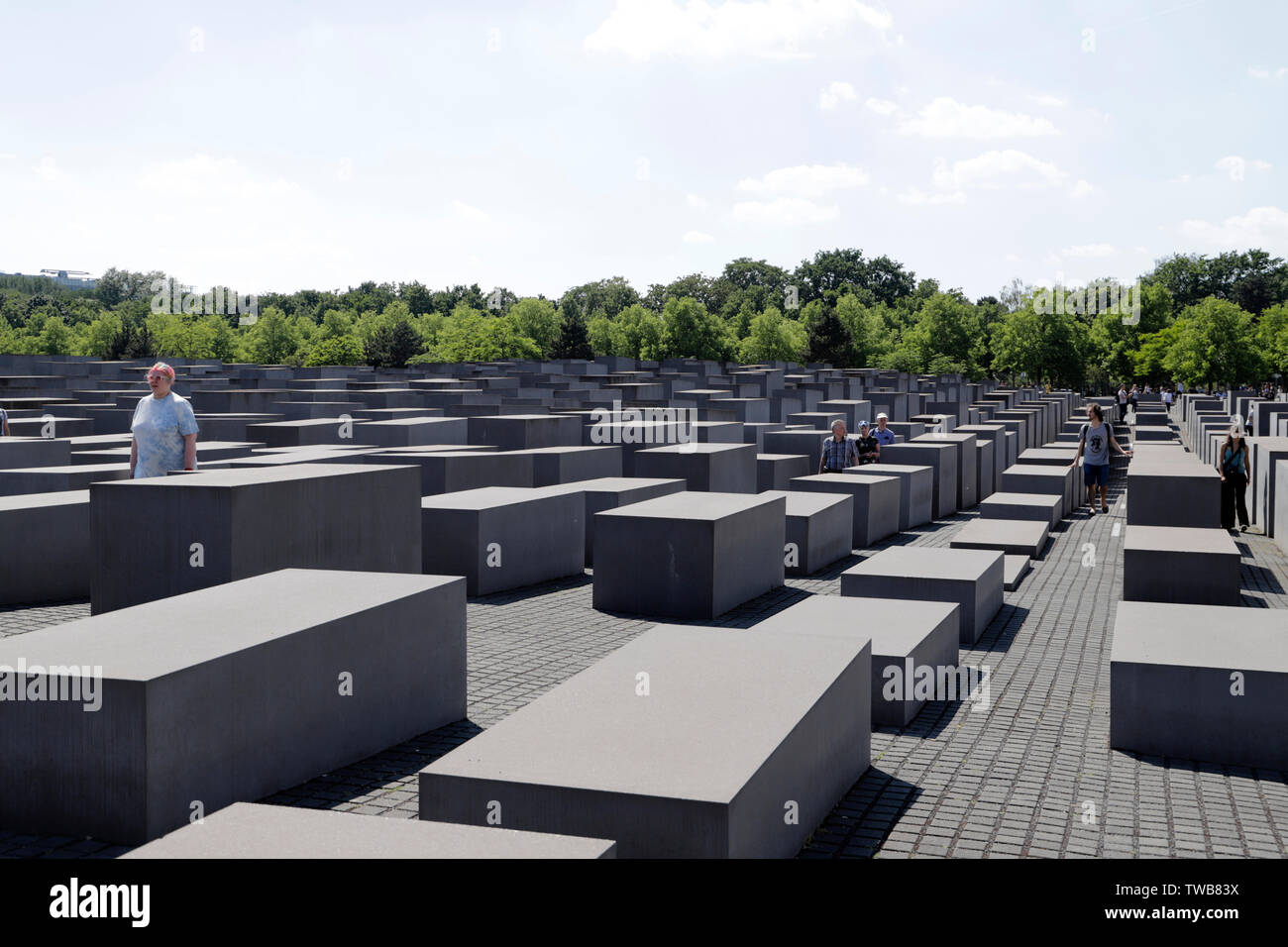 Holocaust memorial in Berlin, Germany Stock Photo - Alamy