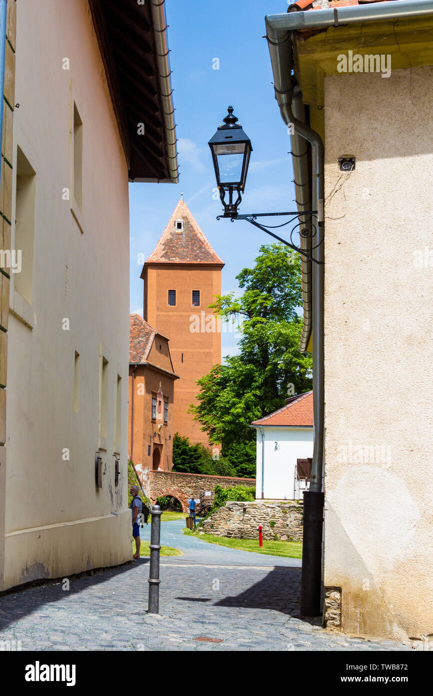 Medieval street view hi-res stock photography and images - Alamy