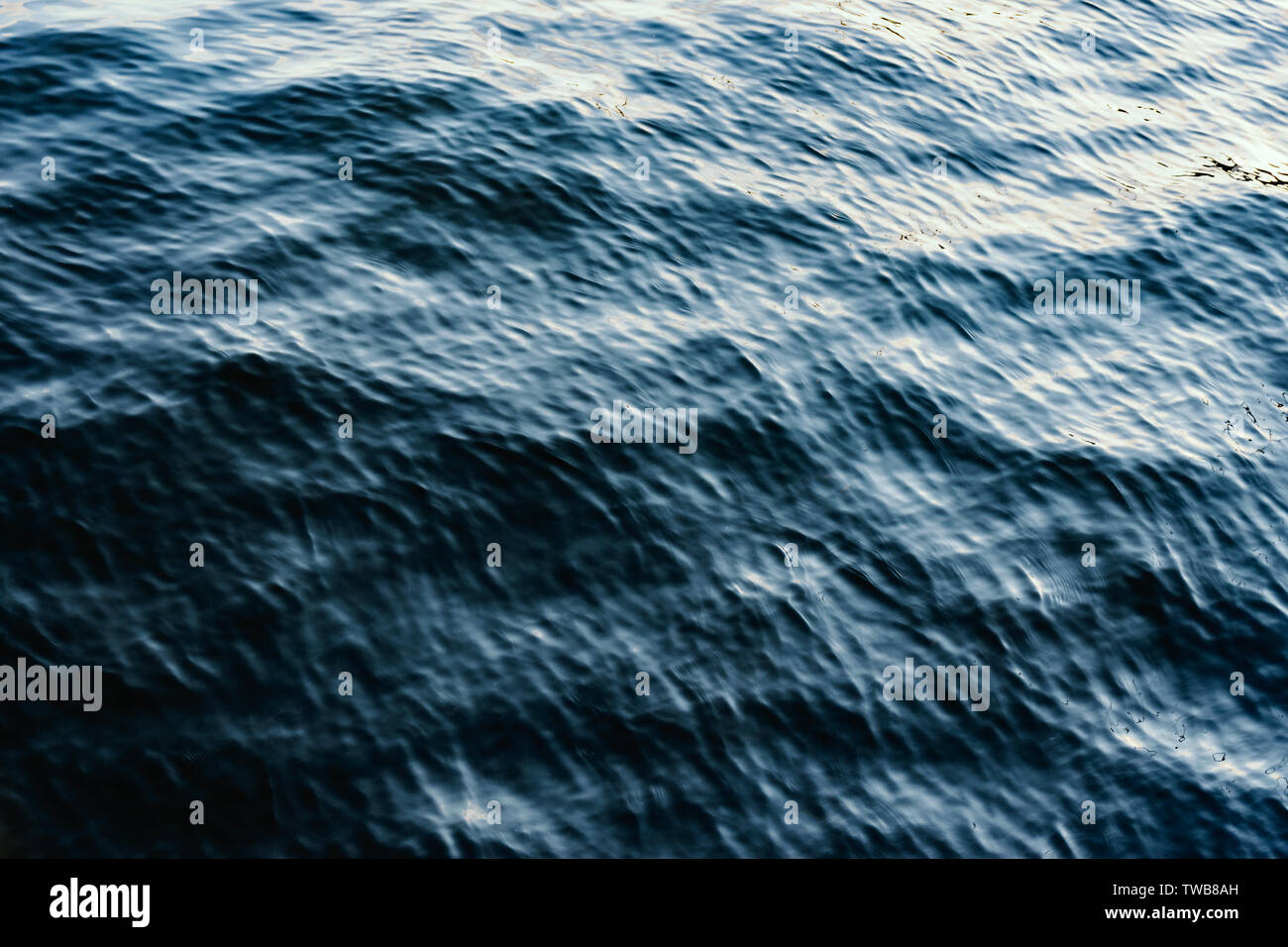 Sea surface as natural background, color toned Stock Photo - Alamy