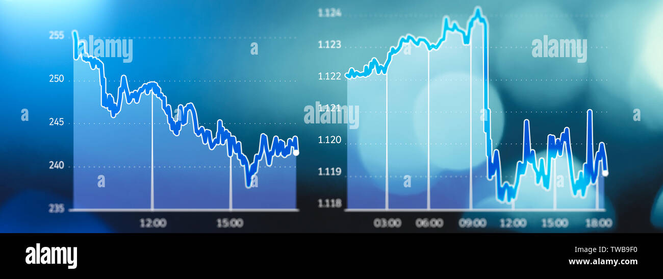 Data stock exchange chart hi-res stock photography and images - Alamy