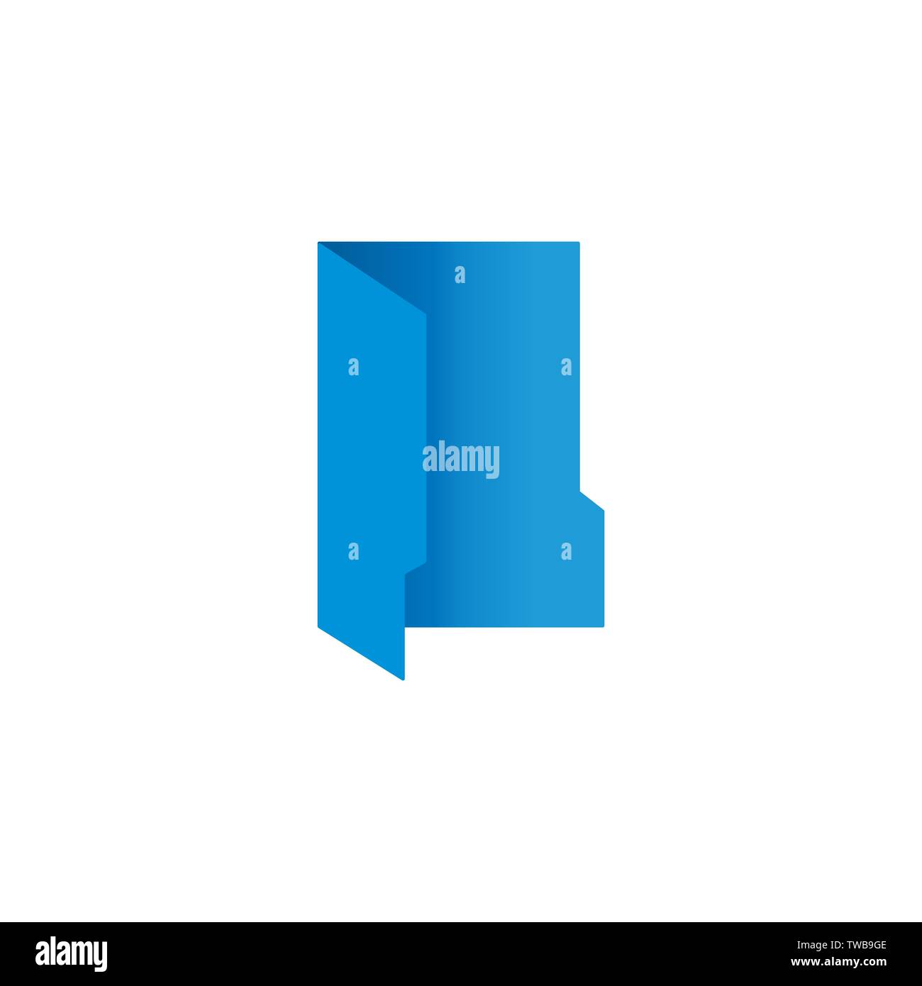 Folder icon vector Stock Vector Images - Alamy