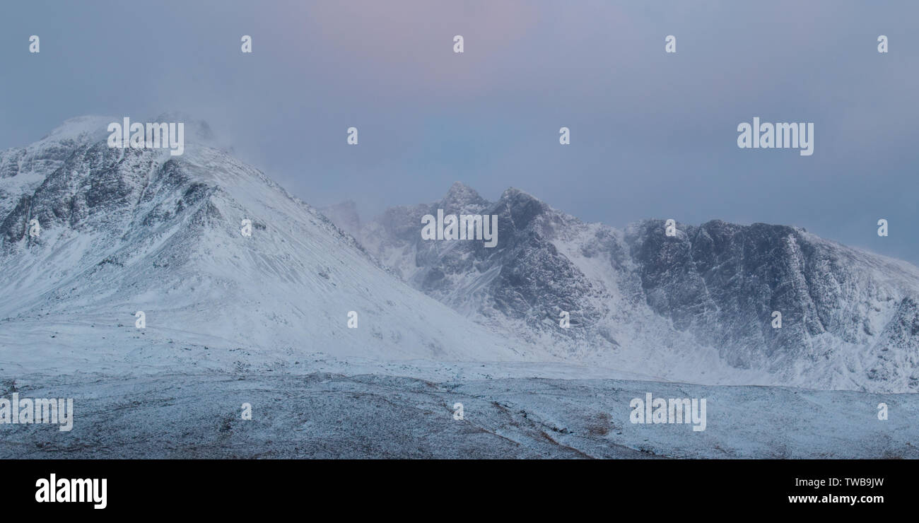 Cuillin mountains from Glen Brittle, Isle of Skye Stock Photo - Alamy