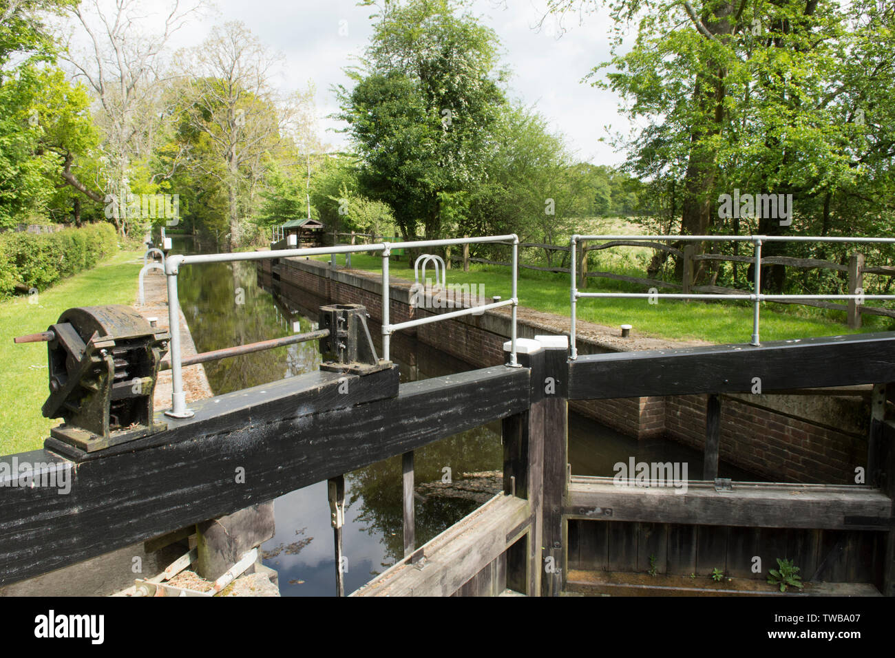 New lock on wey arun hi-res stock photography and images - Alamy