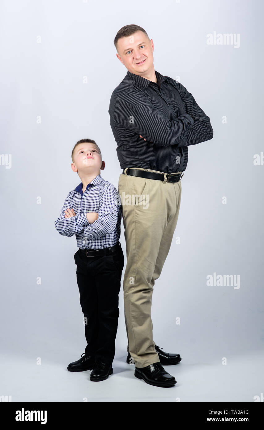 family day. childhood. parenting. fathers day. father and son in ...