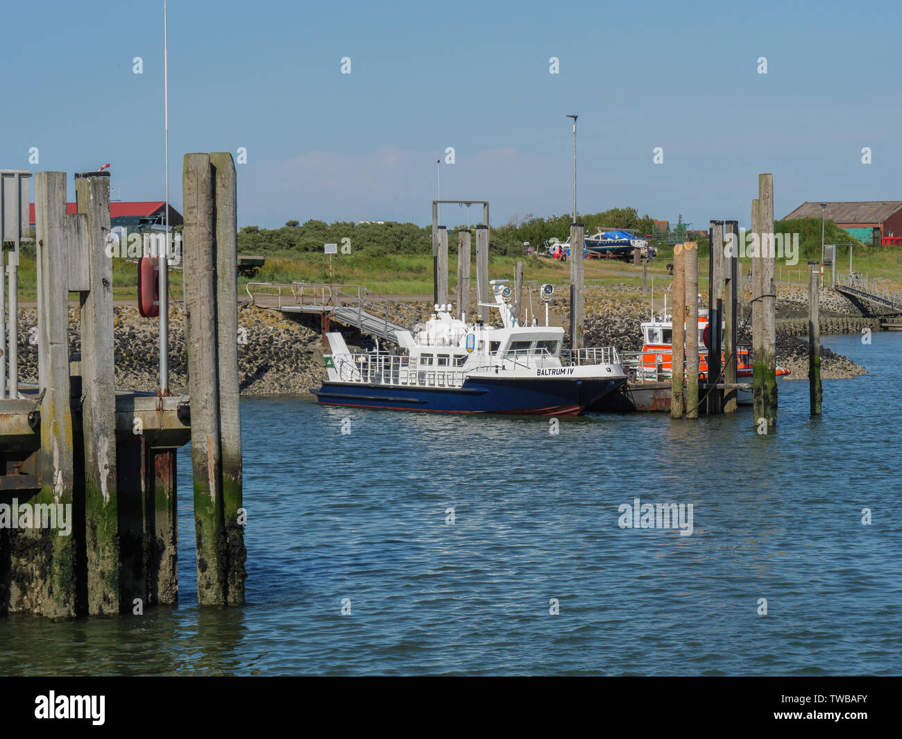 the Island of baltrum in germany Stock Photo - Alamy