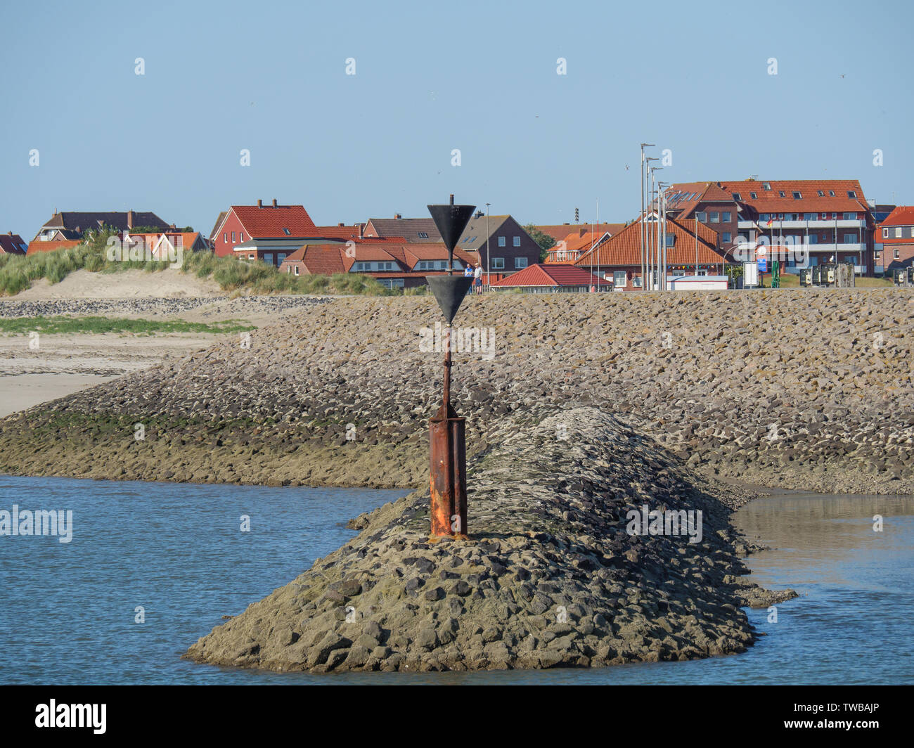 the Island of baltrum in germany Stock Photo - Alamy