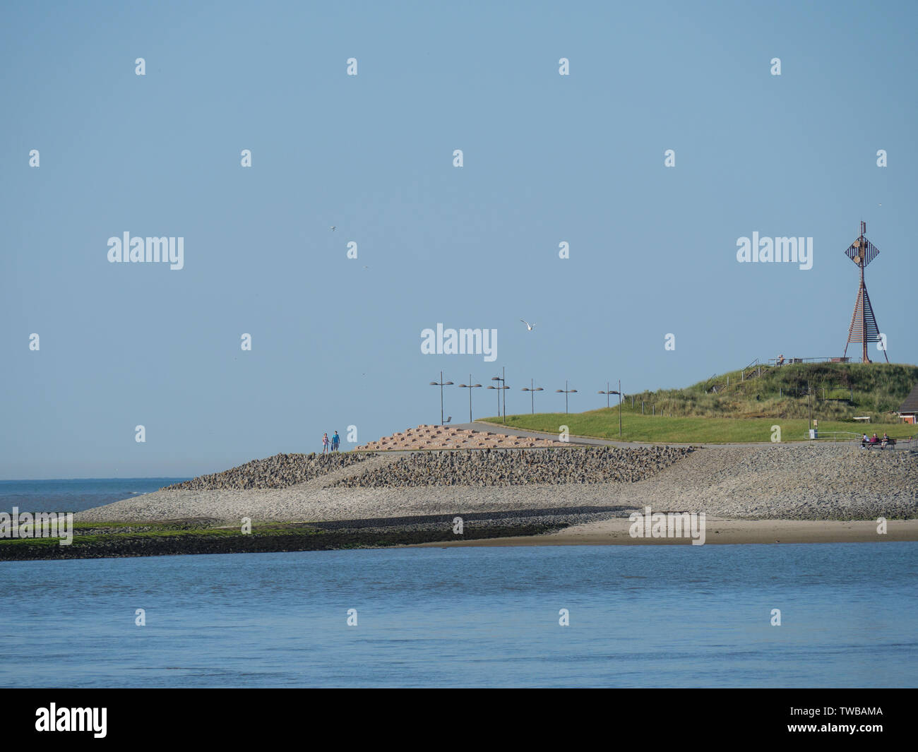 the Island of baltrum in germany Stock Photo - Alamy
