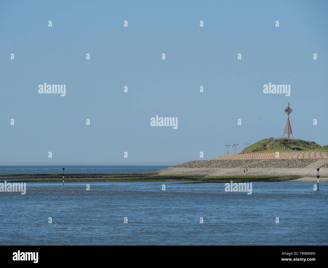 the Island of baltrum in germany Stock Photo - Alamy