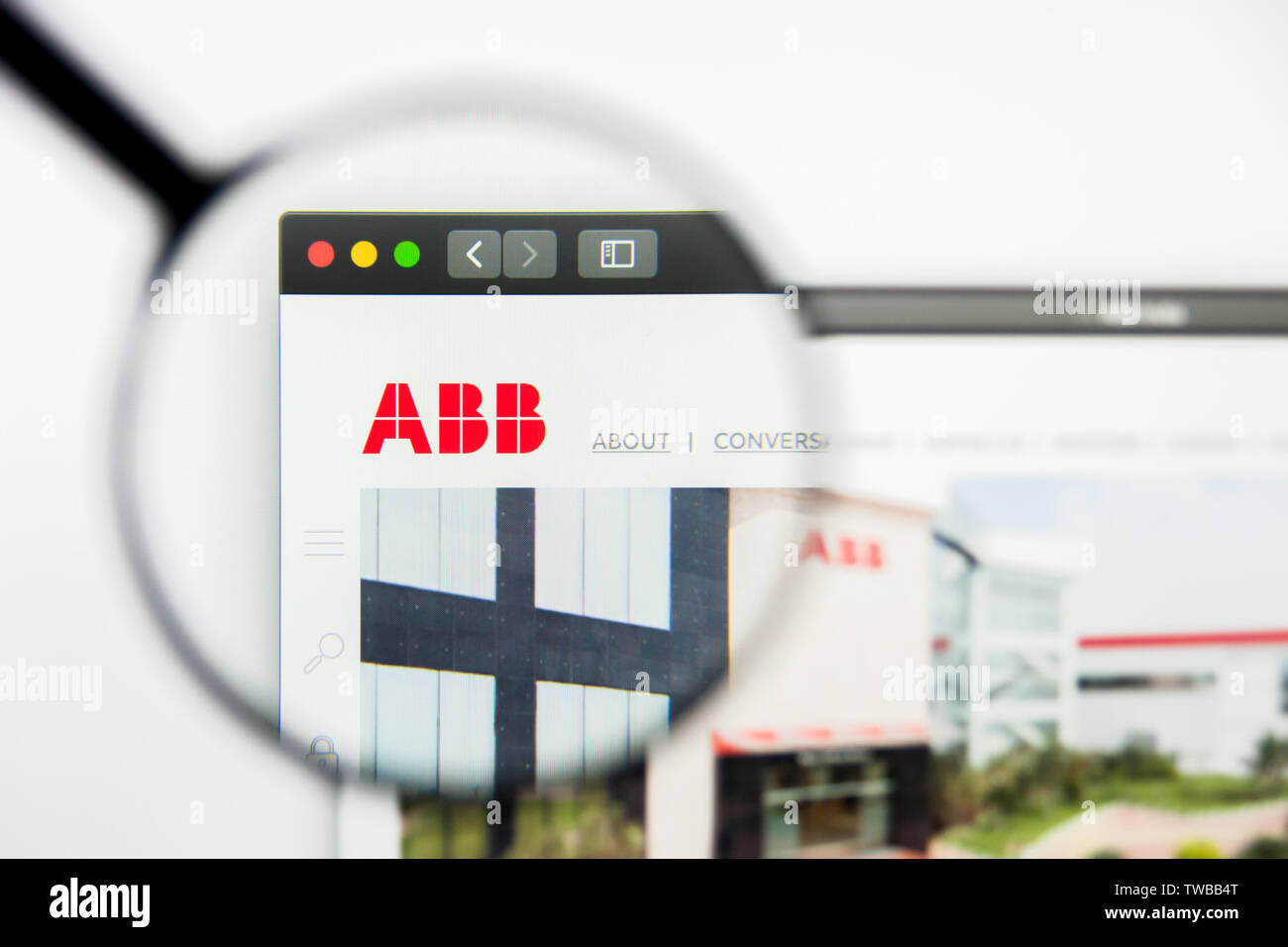 Abb logo hi-res stock photography and images - Alamy