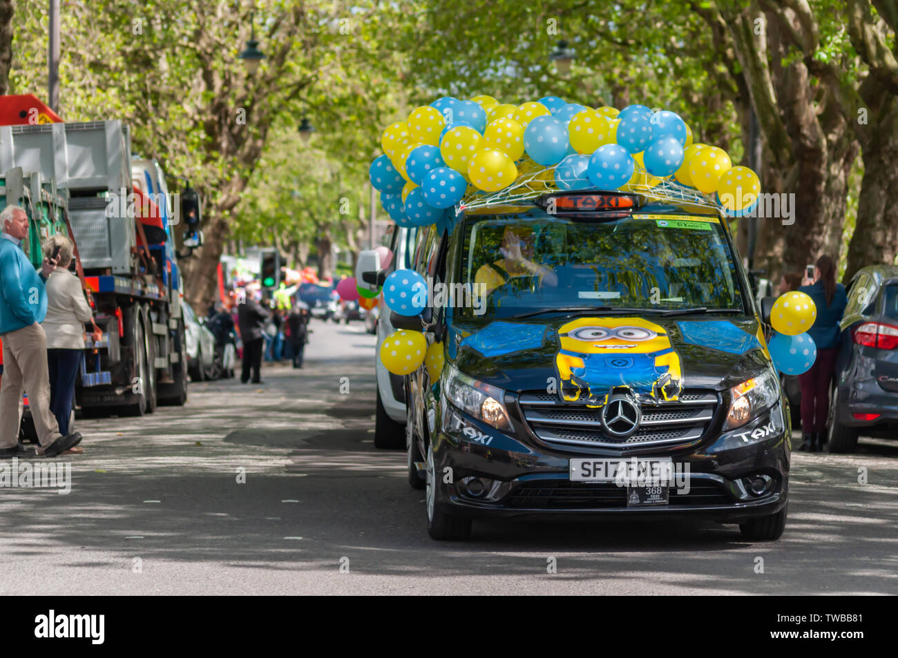 Glasgow, Scotland, UK. 19th June, 2019. The Glasgow Taxi Outing To ...
