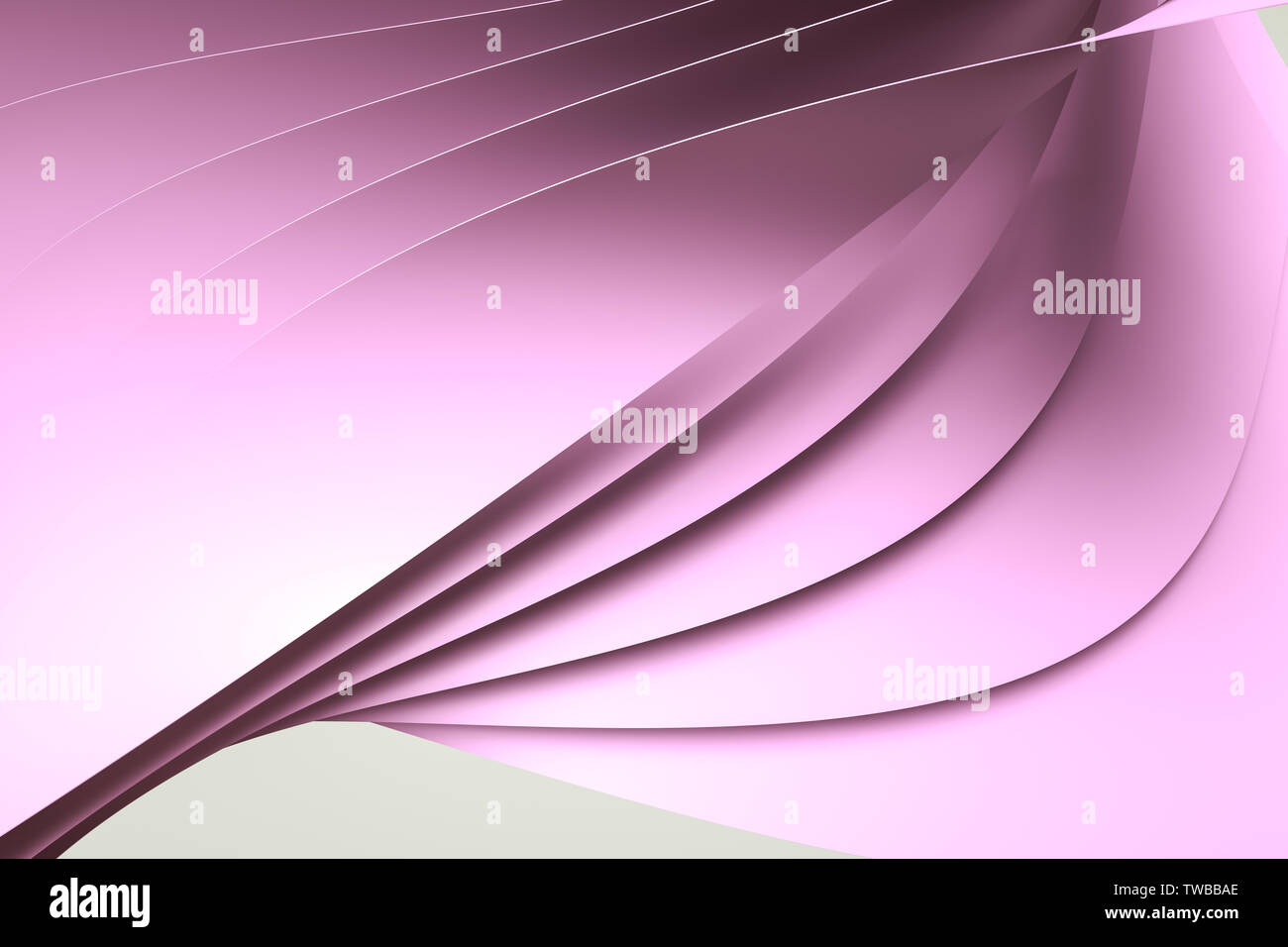 Three-dimensional rendering, pink flow background Stock Photo - Alamy