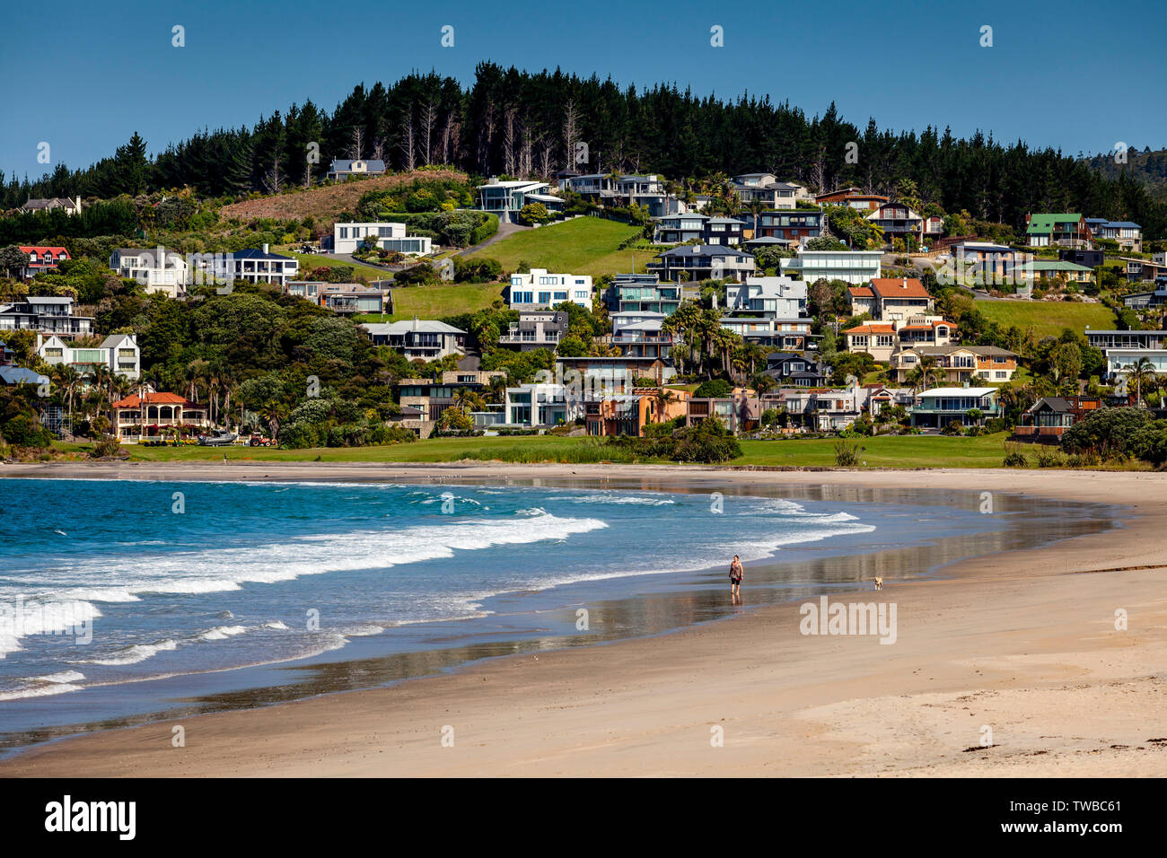 Langs Beach, Waipu District, North Island, New Zealand Stock Photo - Alamy