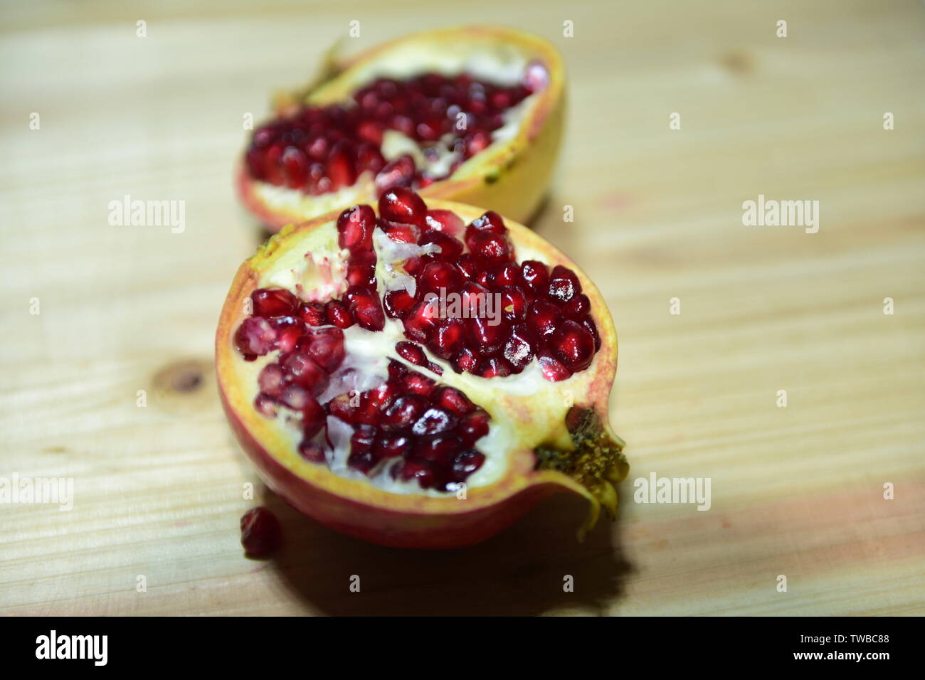 Soft seed pomegranate Stock Photo - Alamy
