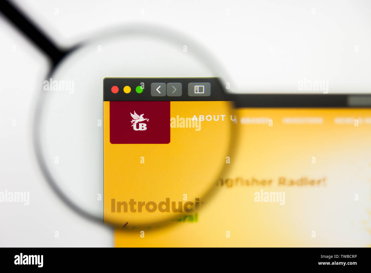 New York, New York State, USA - 18 June 2019: Illustrative Editorial of ...