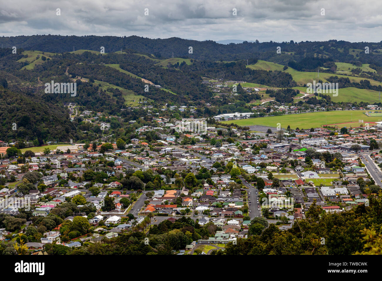 Whangarei new zealand aerial hi-res stock photography and images - Alamy