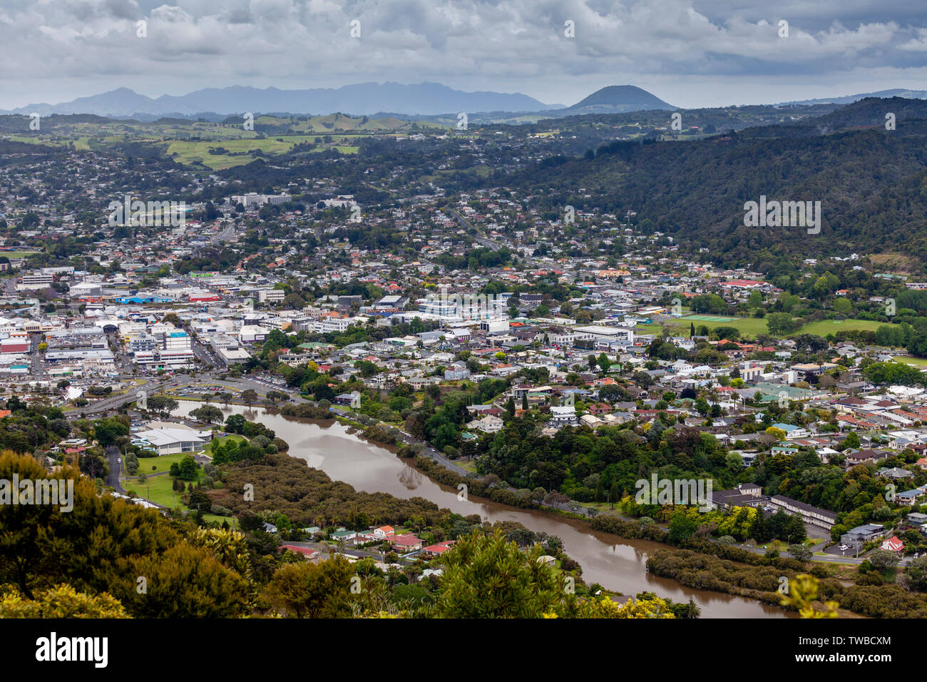 Whangarei new zealand aerial hi-res stock photography and images - Alamy
