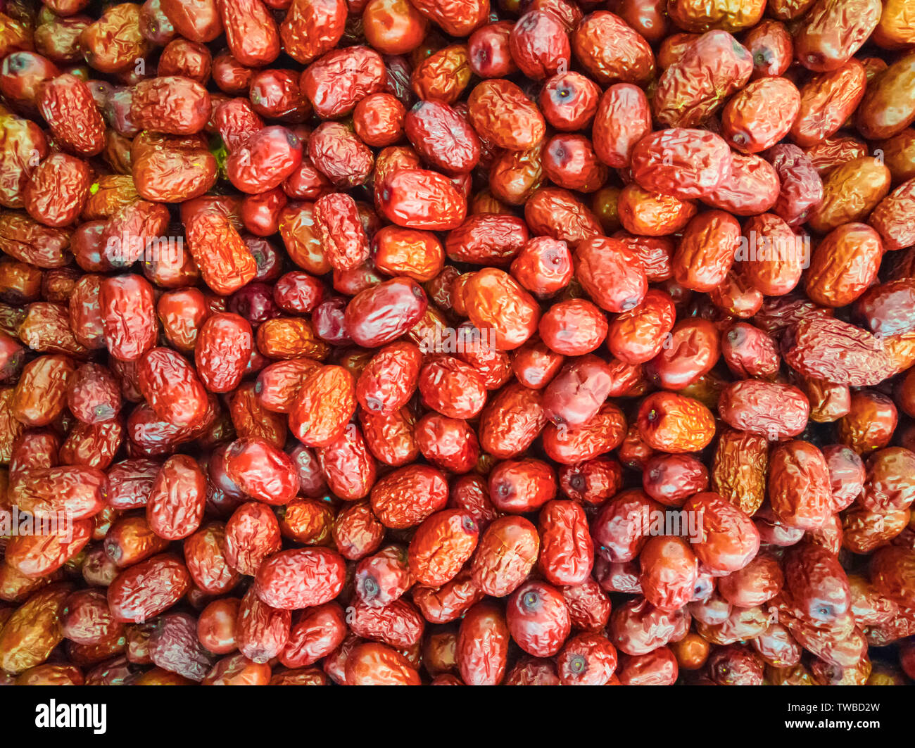 Red jujube jujube Stock Photo - Alamy