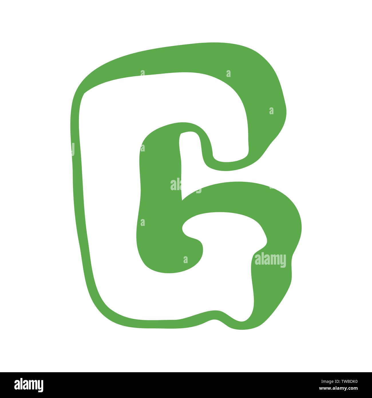 Capital color letter G Stock Photo - Alamy