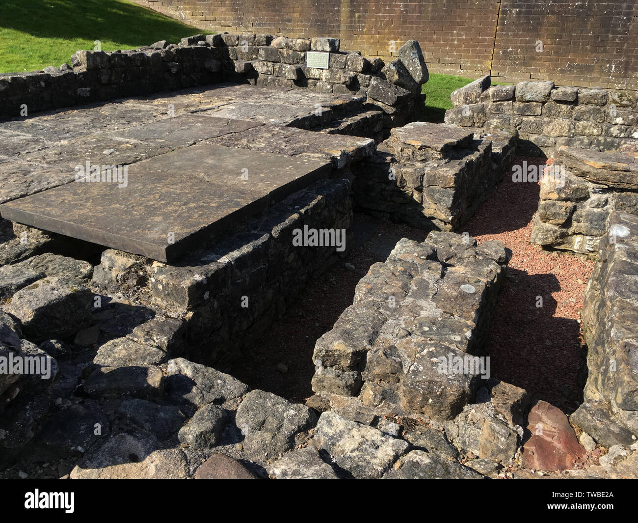 Bearsden roman bath house hi-res stock photography and images - Alamy