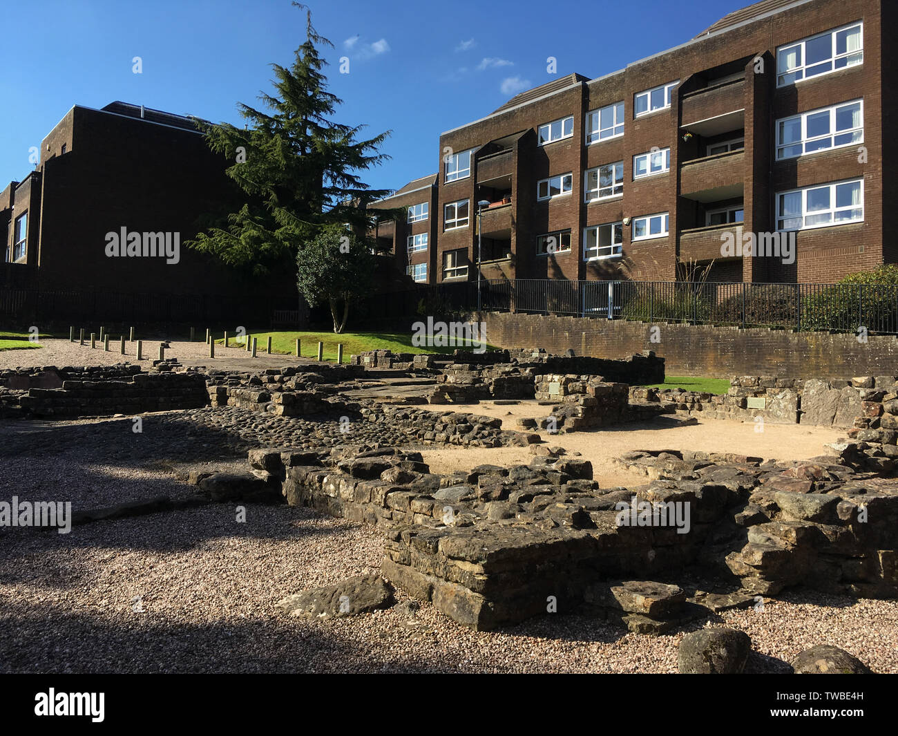 Bearsden roman bath house hi-res stock photography and images - Alamy