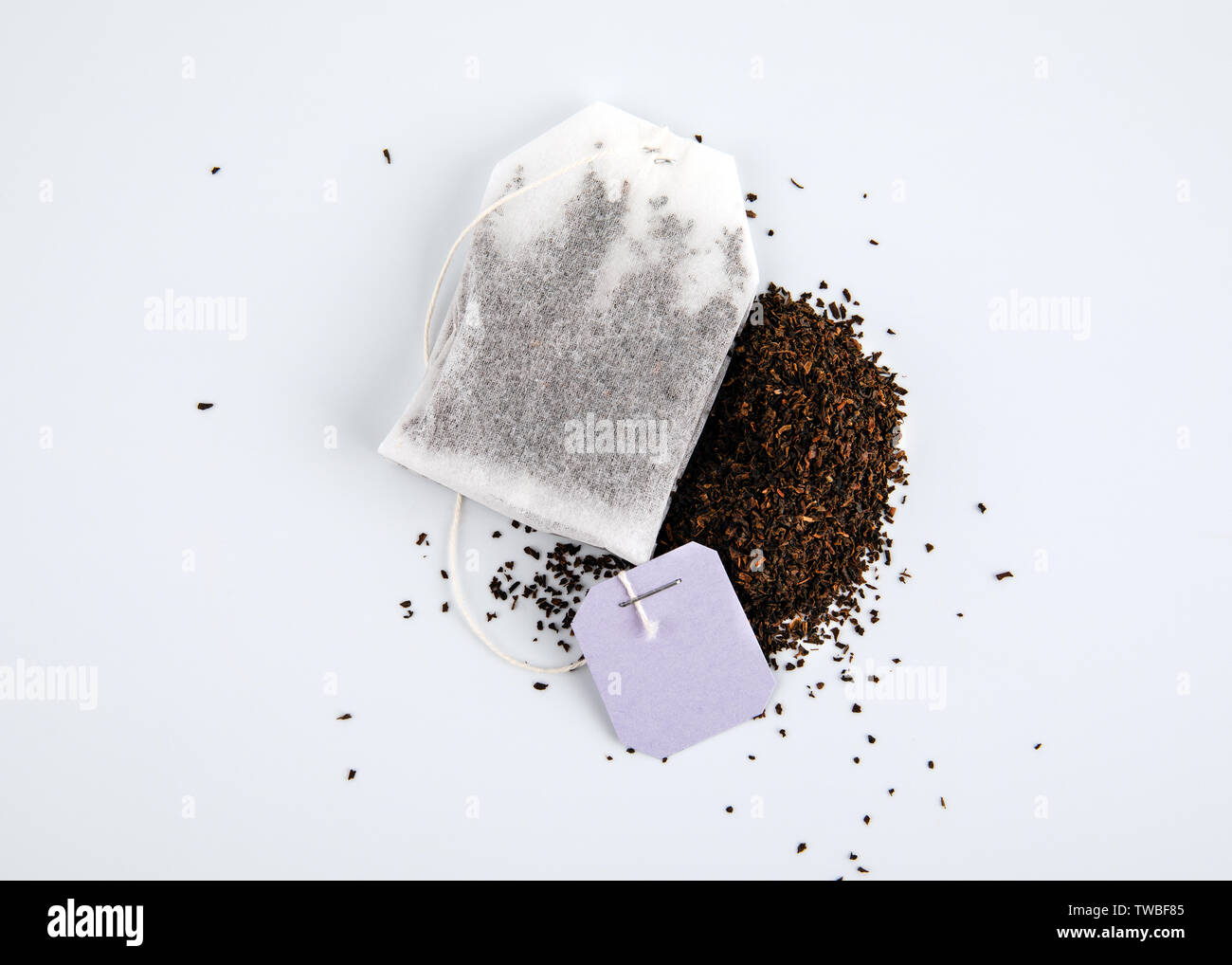 White Dry Tea Bag High Resolution Stock Photography and Images - Alamy