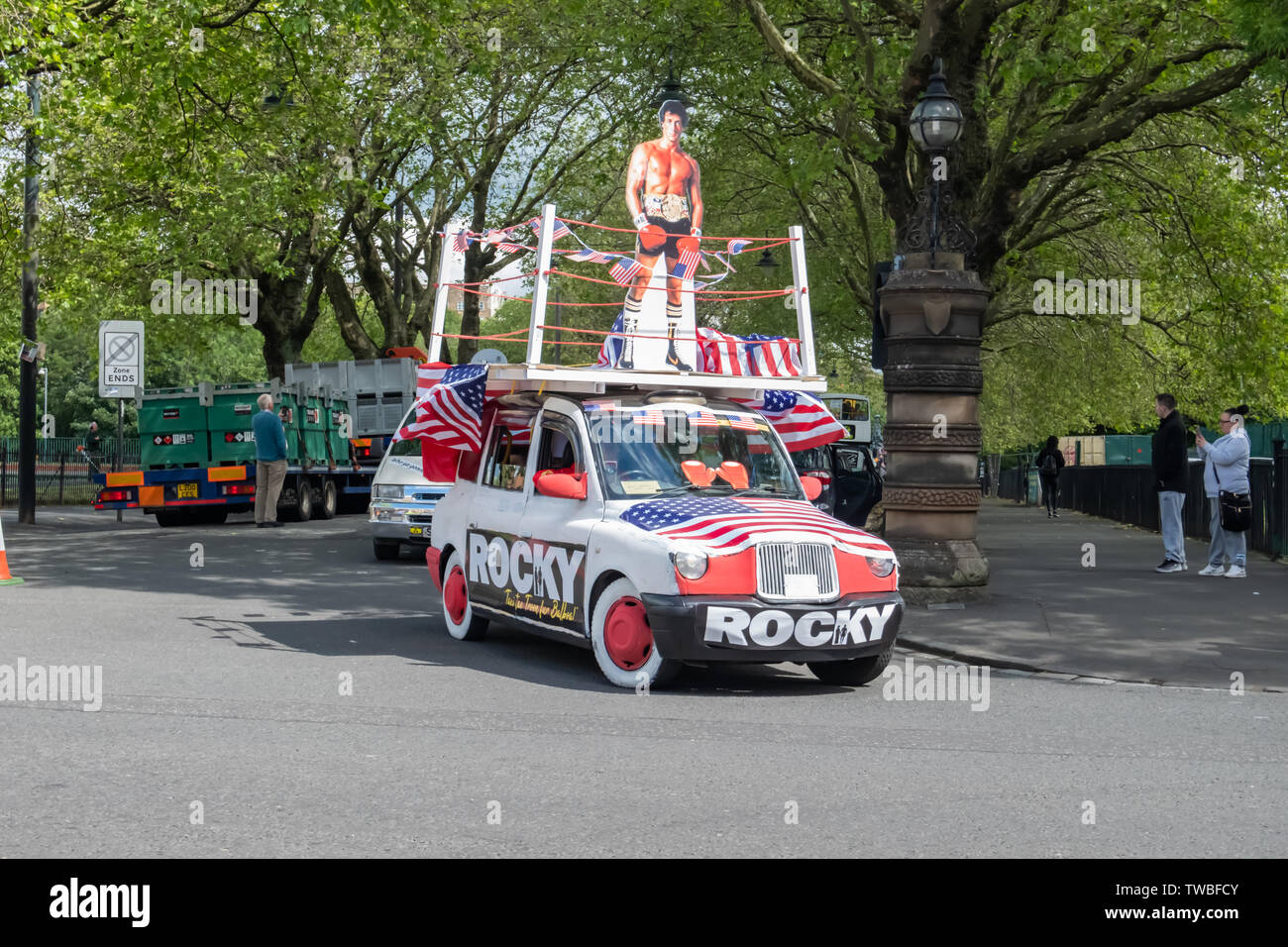 Glasgow, Scotland, UK. 19th June, 2019. The Glasgow Taxi Outing To ...