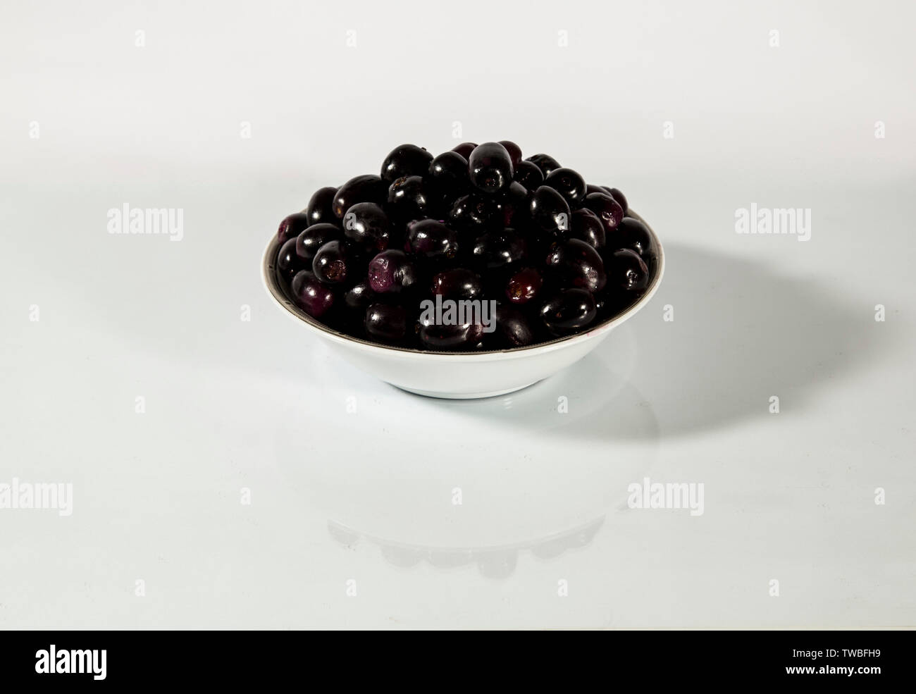 Syzygium cumini, commonly known as Malabar plum, Java plum, or black ...