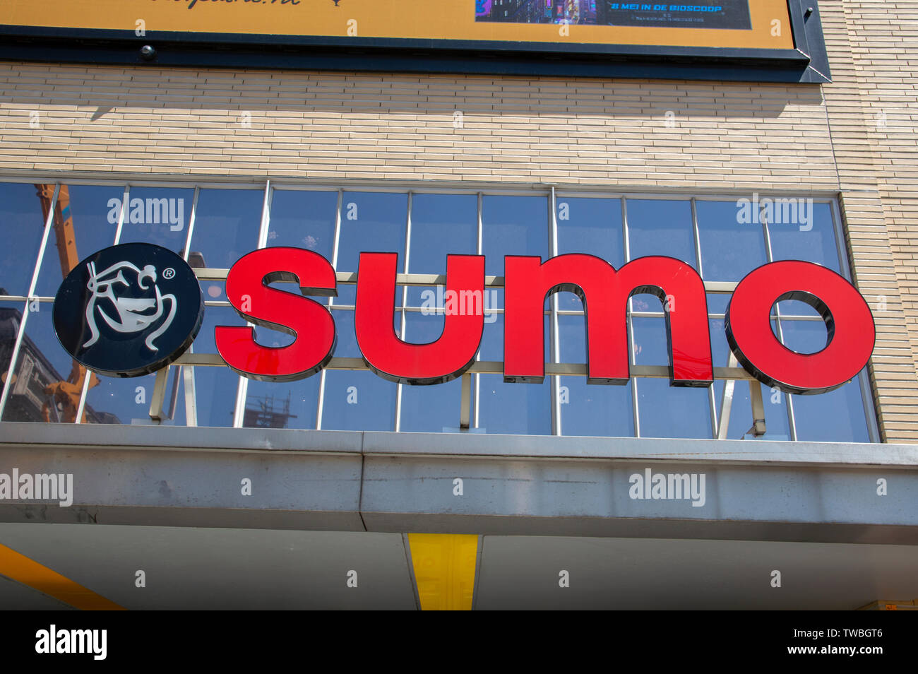 Billboard Sumo Restaurant At Amsterdam The Netherlands 2019 Stock Photo ...